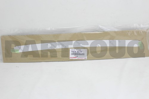 7597660100 Genuine Toyota STRIPE, FRONT DOOR, OUTSIDE LWR LH 75976 ...