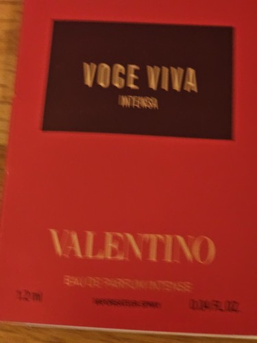 Valentino Voce Viva Intense Perfume Spray Sampler Vial 0.04 | eBay