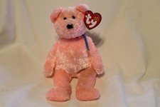 Sherbet the Bear - Pink : Beanie Babies : Beaniepedia