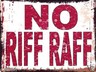 NO RIF RAF METAL SMALL metal wall sign pub,bar shed garage cafe shop ...