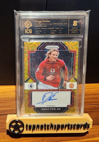 2022/23 Panini Prizm Premier League Soccer Gold Auto Choice Diego ...