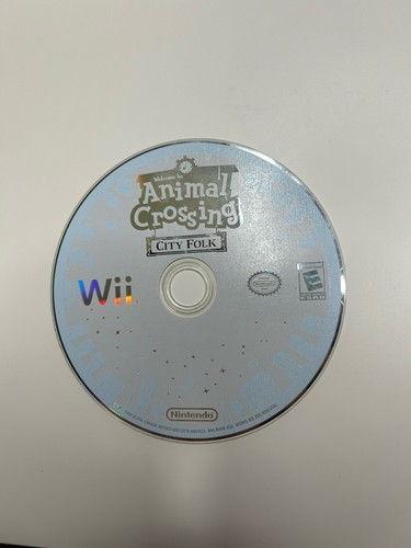 Animal Crossing: City Folk (Nintendo Wii 2008) Video Game Tested Works ...
