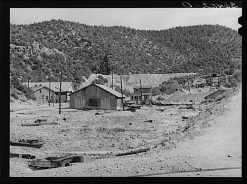 Photo:Ghost Mining Town,Georgetown,New Mexico,NM,Grant County,May 1940 ...