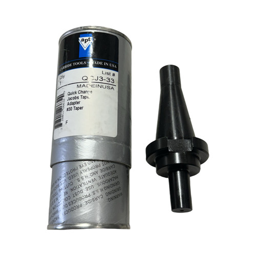 APT #30 Quick Change Jacobs Taper Adapter 33JT USA Made | eBay