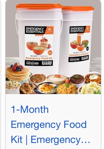 emergency survival food buckets. ONLY $180/Each | eBay