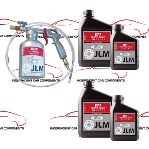 JLM Diesel DPF Cleaning Toolkit Gun & fluid pack kit x2 (J02250 ...