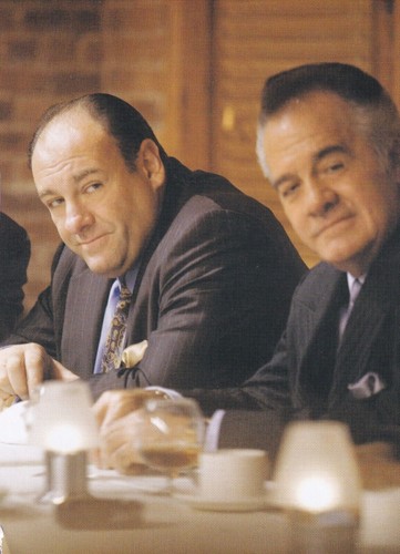 Tony Soprano & Paulie Walnuts (The Sopranos) - Miniature Poster & Card ...