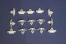 15 Rocker Moulding Clips Auveco # 21128 Chevrolet Malibu : 11562563 ...