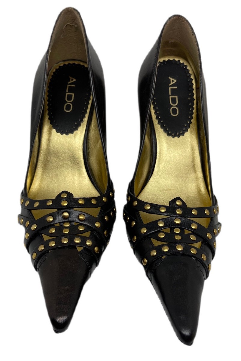 Sandalias Doradas Tacón ALDO Sandalias De Tacu00f3n Levissa Para Mujer ...