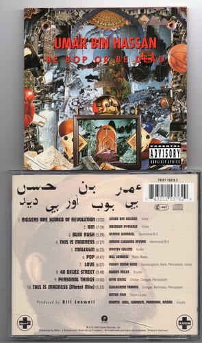 Umar Bin Hassan - Be Bop or Be Dead Bill Laswell/Worrell/Bootsy Collins Axiom CD | eBay