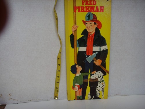 Vintage Golden Press 1968 Golden Busy People Books FIREMAN FRED ...