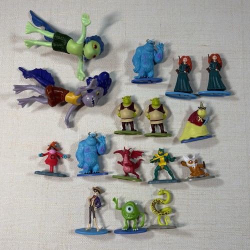 Lot 16 McDonald’s Disney Pixar Toys Shrek Luca Brave Monsters Inc ...