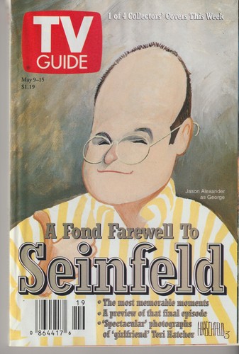 TV Guide Seinfeld Farewell Collector’s Edition George Costanza cover ...