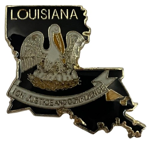 Pack of 50 Louisiana State Map Motorcycle Hat Cap lapel Pin | eBay