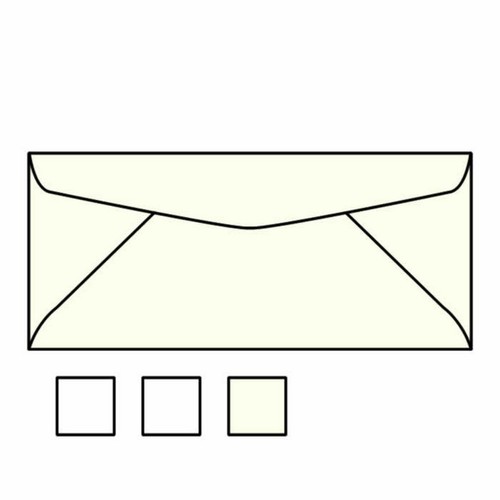 #10 Regular Business Envelopes, 4-1/8" x 9-1/2", 24#, 25% Cotton Bond ...