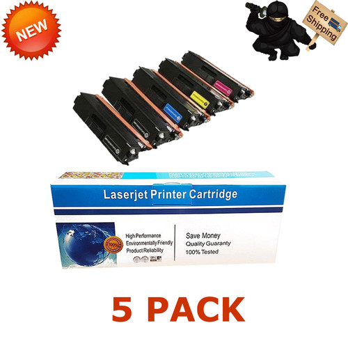 5 TN336 TN-336 TN 336 Printer Laser Toner Cartridge Set for Brother MFC ...