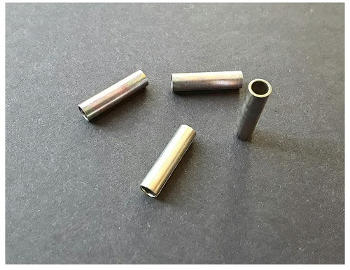 4pcs Vintage RC Tamiya 1980's Hardware 3x16 Spacer Tube Frog Subaru ...