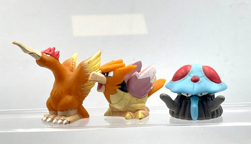 Japan BANDAI Pokemon Fearow Spearow Tentacruel Finger Puppet Figure Toy ...