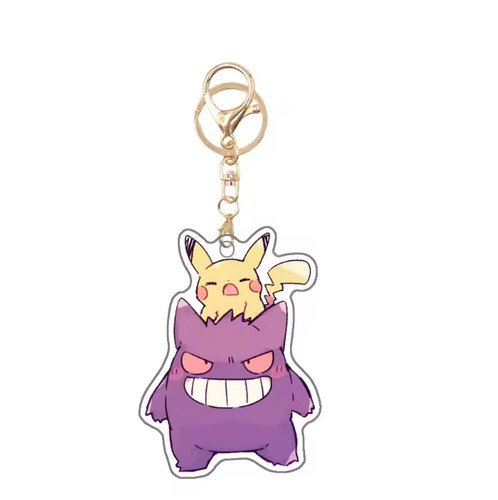 Monster Pocket Keychain Anime Peripheral Keychain Pendant Phone Bag ...