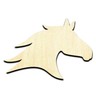Horse Head 2 Laser Cut Out Wood Shape Craft Supply - Woodcraft Cutout ...
