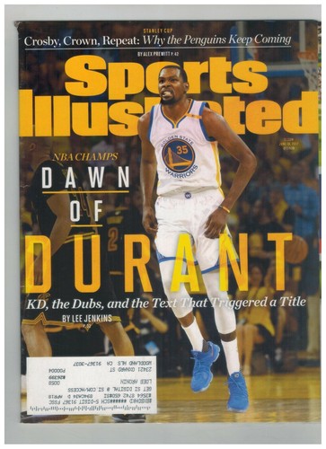 June 19, 2017 Sports Illustrated NBA Champs Dawn of Durant, Kevin ...