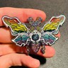 Crystal Elements Rainbow Pride Colorful Filigree Cicada Bug Pin Brooch ...