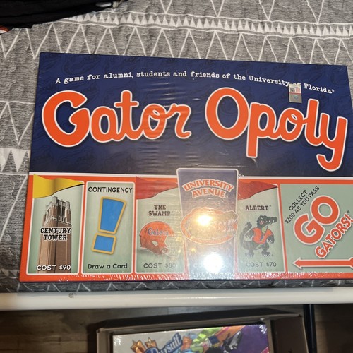 University Of Florida UF Gatoropoly Gators Board Game NEW SEALED | eBay