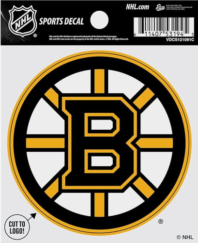 Boston Bruins Decal 4x4 Perfect Cut Decals | eBay