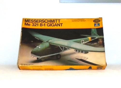 1984 Testors WWII German Me 321 B-1 Gigant Model Airplane Kit 865 - 1 ...