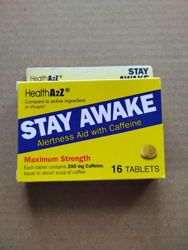 Lot of STAY AWAKE max strength (6 boxes x16 tabs = 96 tc) -- READ ...