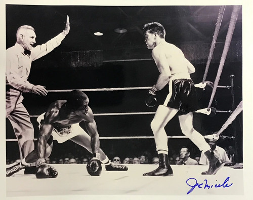 Joe Miceli Autographed 8x10 Black & White Boxing Photo | eBay
