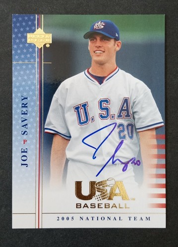 2005 Upper Deck (USA) SIGNED: Joe Savery #60 | eBay