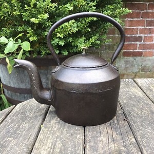 Antique Cast Iron Kettle for sale | eBay