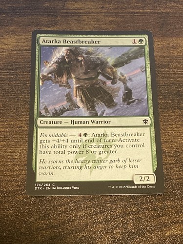 Atarka Beastbreaker Dragons of Tarkir 174/264 MTG Magic The Gathering ...