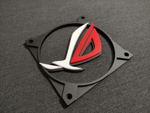 140mm Fan Grill Cover/ Dual Layer / ASUS ROG GAMING / PC Mod / Perspex ...