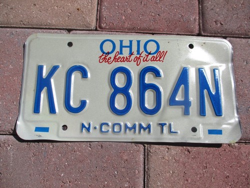 Ohio N-Comm TL license plate # KC 864N | eBay