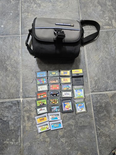 Gameboy advance Lot 24 with case Video Game final fantasy tetris ...