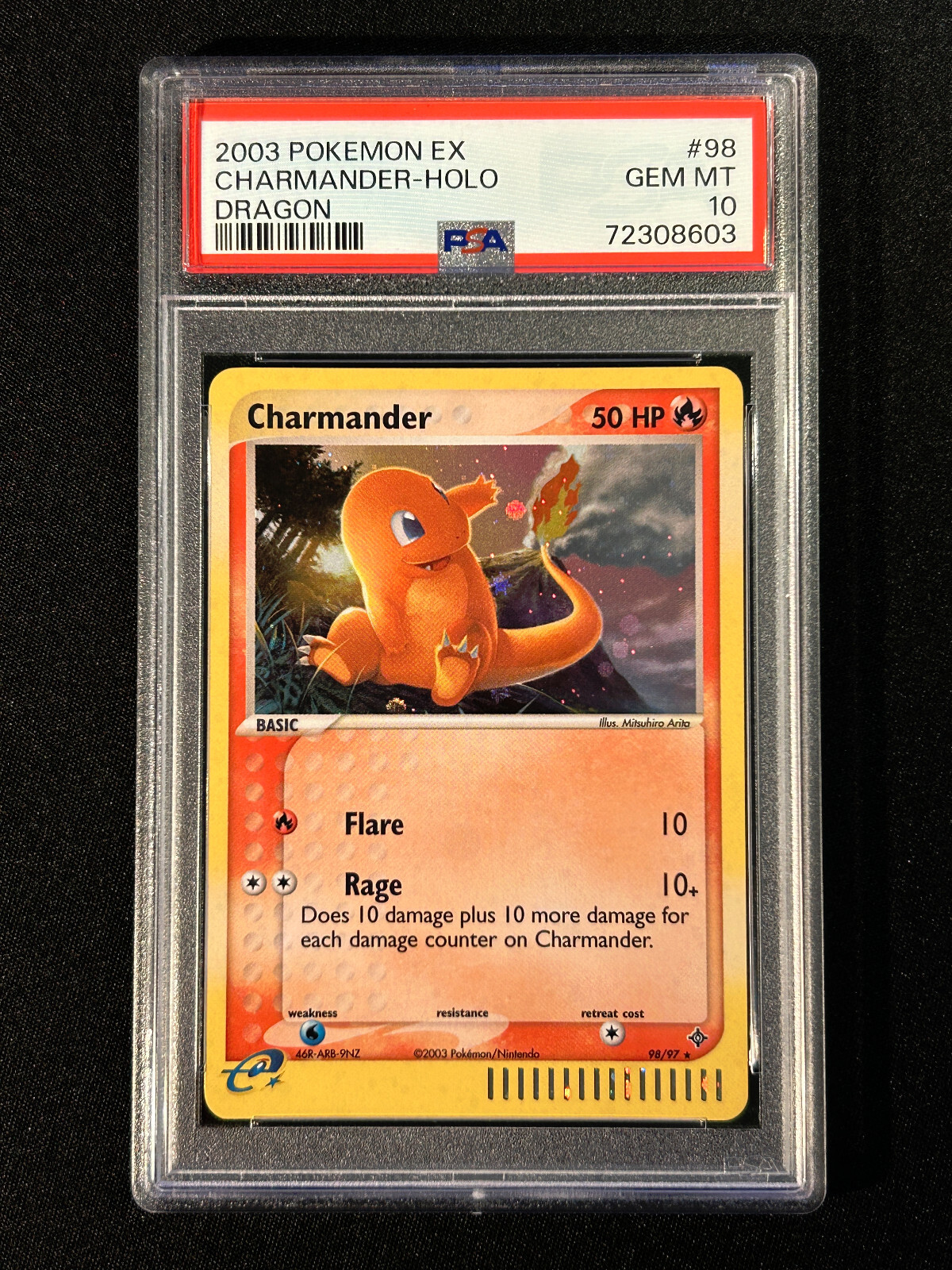Charmander 2003 EX: Dragon #98/97 Holo (Secret) Price Guide - Sports ...
