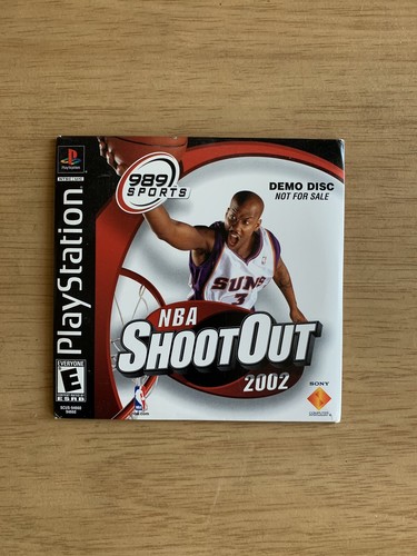 NBA ShootOut 2002 (Demo Disc)(PlayStation 1) w/Sleeve 711719464129| eBay
