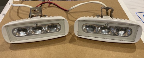 Lumitec Caprera LED Cockpit Spreader light Flood Light - Bracket Mount - White | eBay