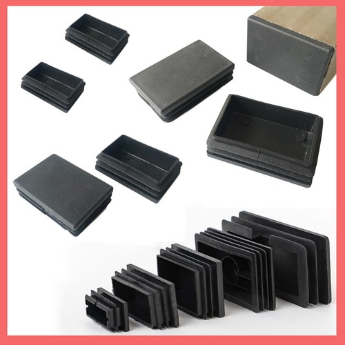 Rectangular - Square Tube Inserts Plastic End Caps Blanking Plugs ...