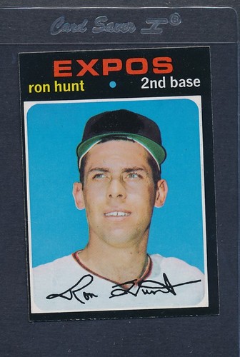1971 Topps #578 Ron Hunt Expos EX *4640 | eBay