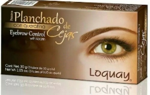 PLANCHADO DE CEJAS CON QUERATINA LÒQUAY-EYEBROW CONTROL WITH KERATIN | eBay