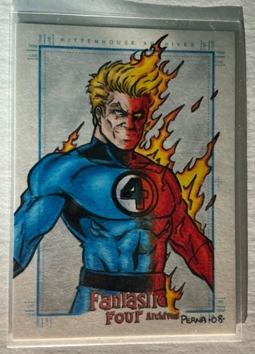 Marvel Sketch Trading Card Universe Fantastic Four Tony Perna | eBay