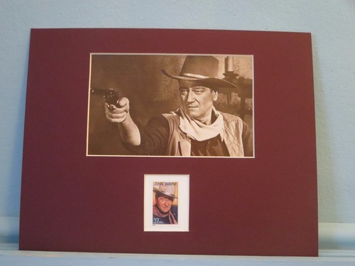 John Wayne and the stamp issued to honor John Wayne as a Legend of ...