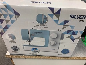 Silver Sewing Machine for sale | eBay