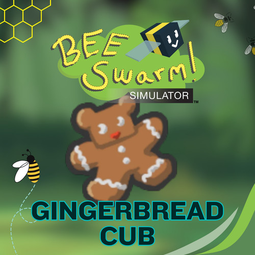 Gingerbread Cub Bee Swarm Simulator | BSS | 🐝 Cheap & Fast Delivery 🐝 ...