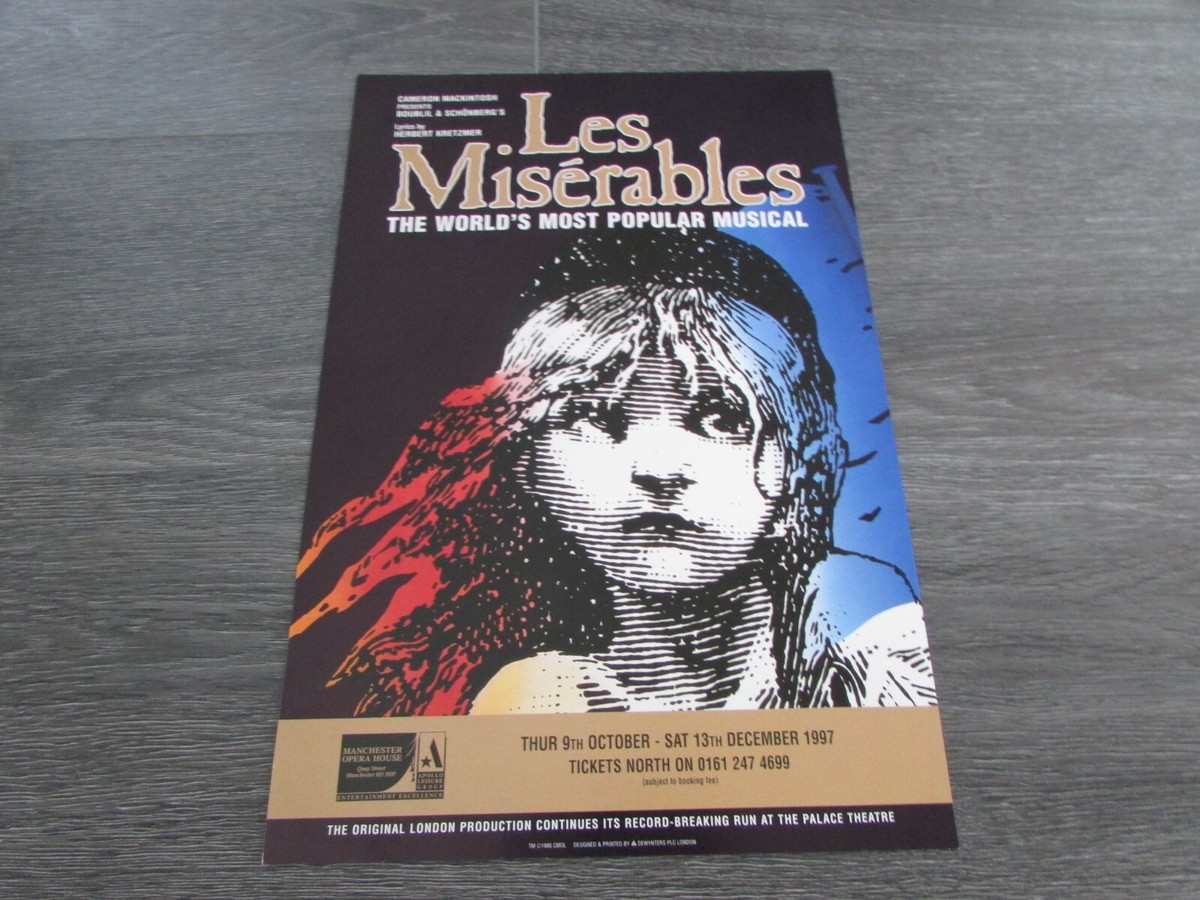 Les Miserables Original Plakat