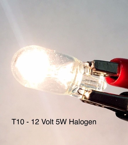 100 PC T10 Clear Halogen 12V Automotive 5W Lamp Bulb Wedge Multi Use ...