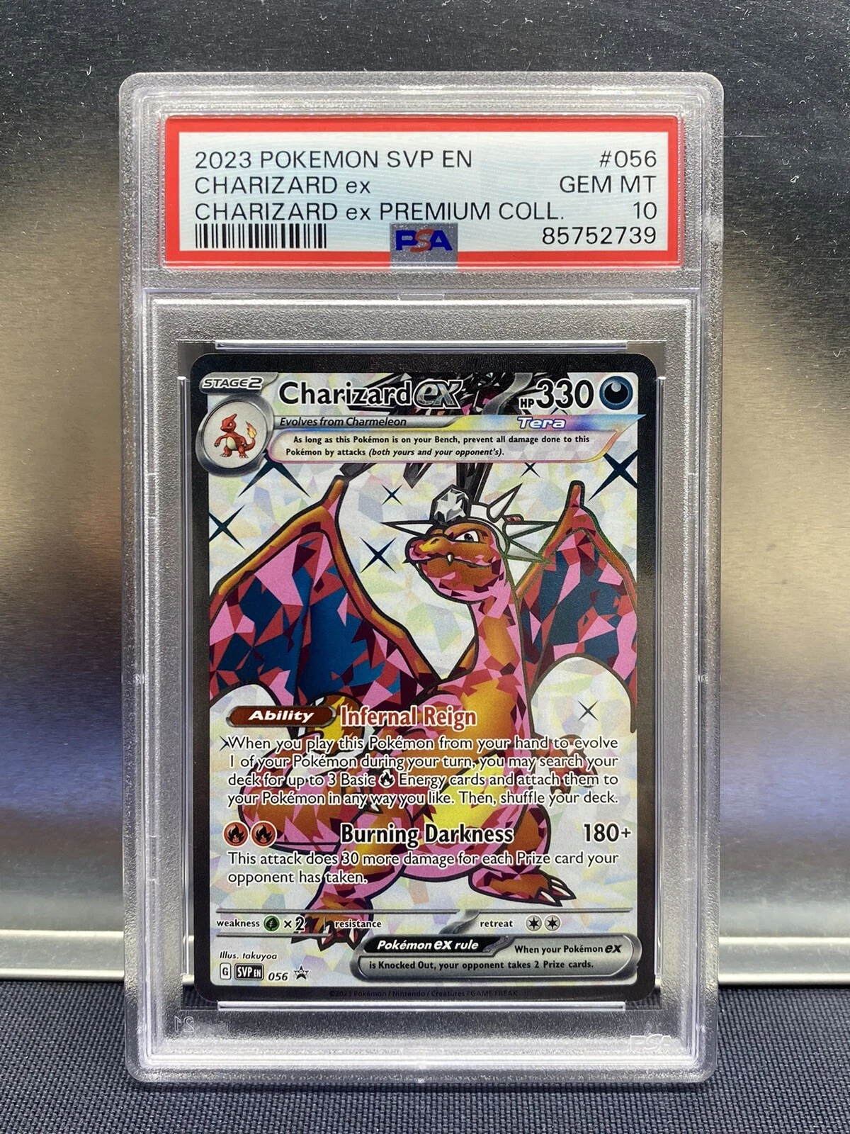 Charizard ex 2023 Scarlet & Violet: Black Star Promo #SVP056 Premium ...